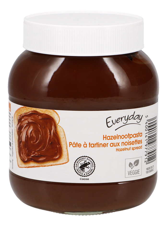 Hazelnut spread